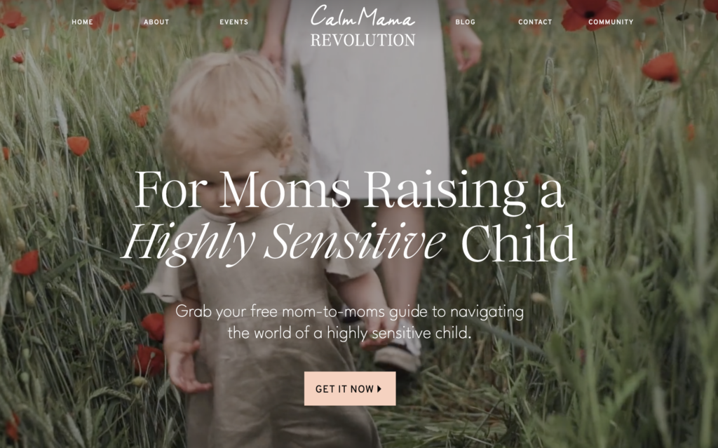 For Moms of Highly Sensitive Children & Deeply Feeling Kids